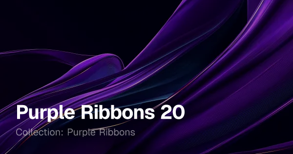 Purple Ribbons 20 | Purple Ribbons | Mirage Supply