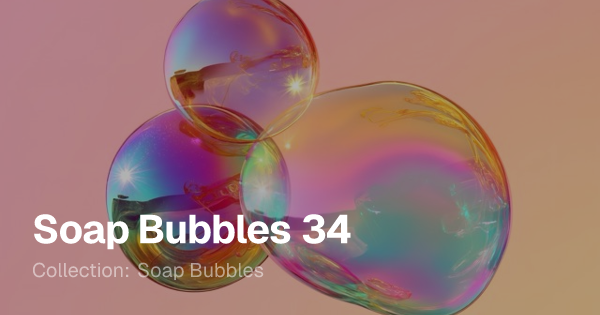 Soap Bubbles 34 | Soap Bubbles | Mirage Supply